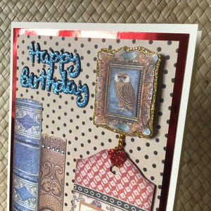 Library Books Card, Librarian Birthday Greeting, for an Avid Reader ...