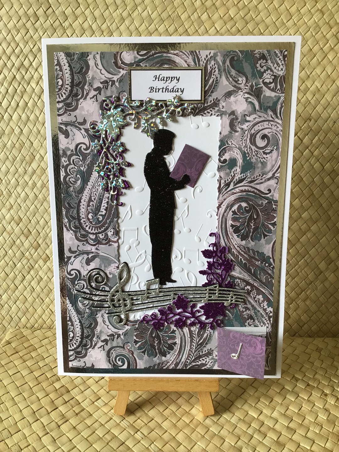 Tenor Singer Birthday Card, Choir Member, Choral Director Greeting - Etsy