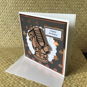 Retro Microphone Card, Art Deco Style Gift, Broadcaster Design - Etsy