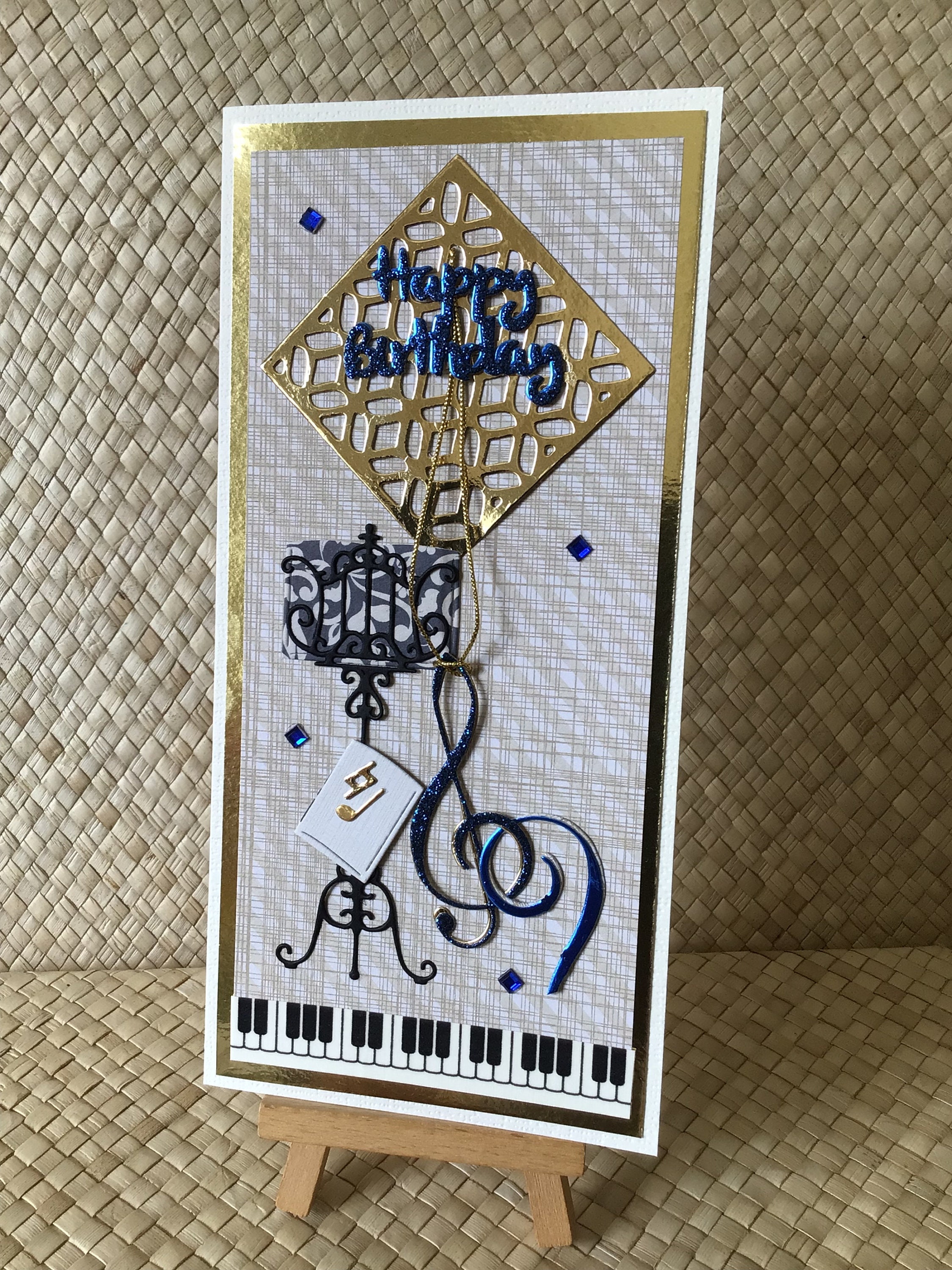 Singer or Musician Birthday Card, Soprano, Alto, Tenor, Bass Choir ...