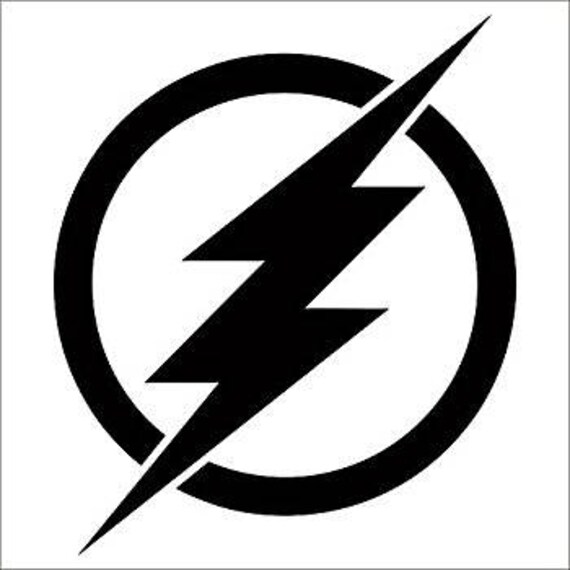 Flash Type Decal - Etsy