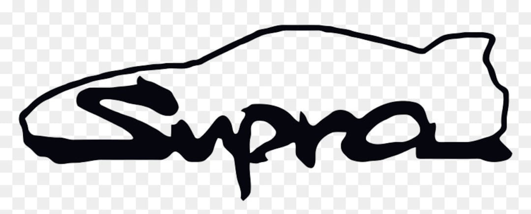 Supra Outline Type Decal - Etsy