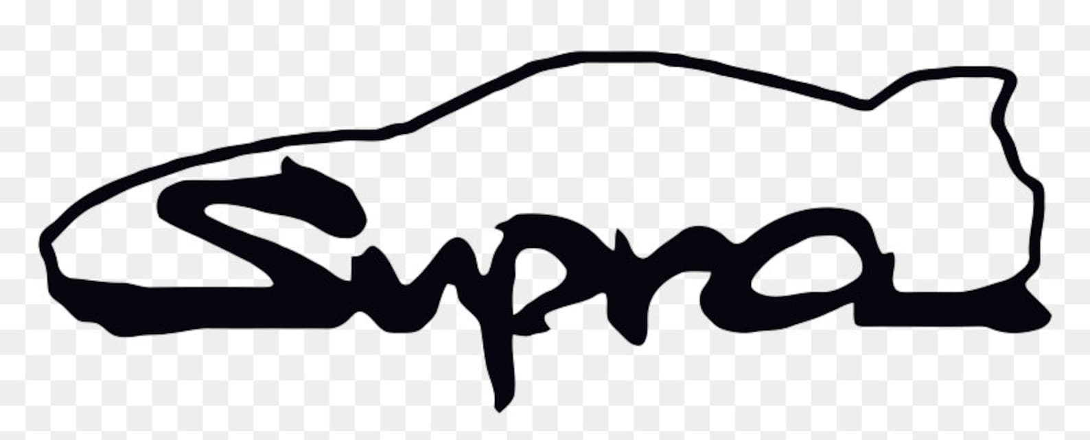 Supra Outline Type Decal - Etsy