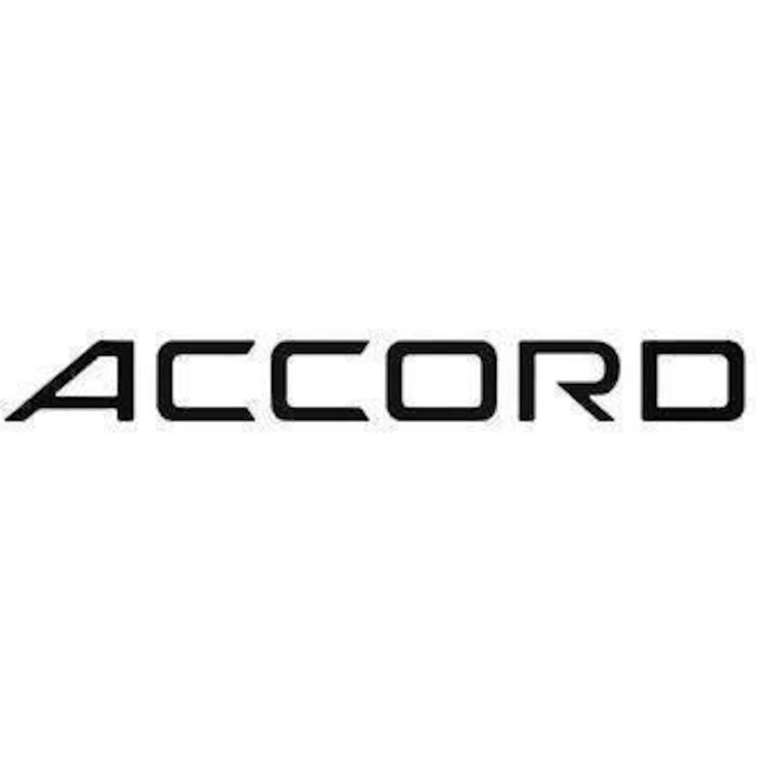 Accord Type Decal - Etsy