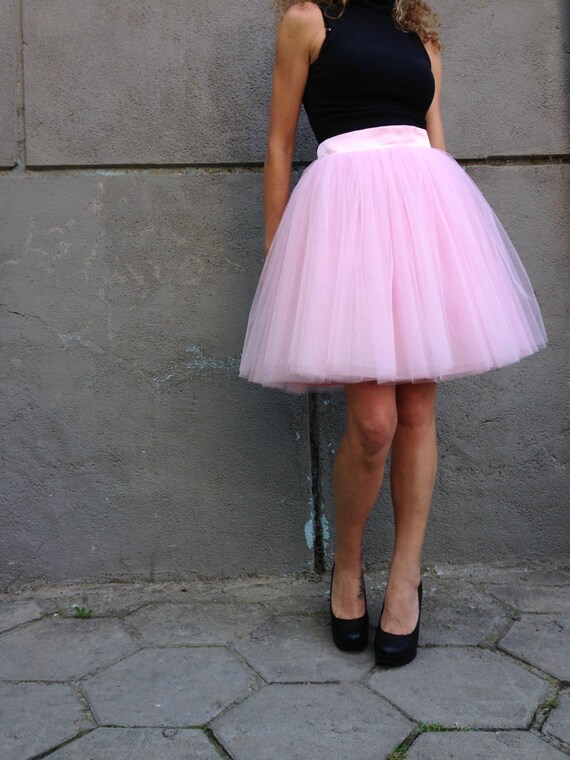 Women Tulle Skirt Tea Length Tutu Skirt Princess Skirt Etsy
