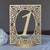 Table Numbers, Gold Table Numbers, Silver Table Numbers, Metallic Gold ...