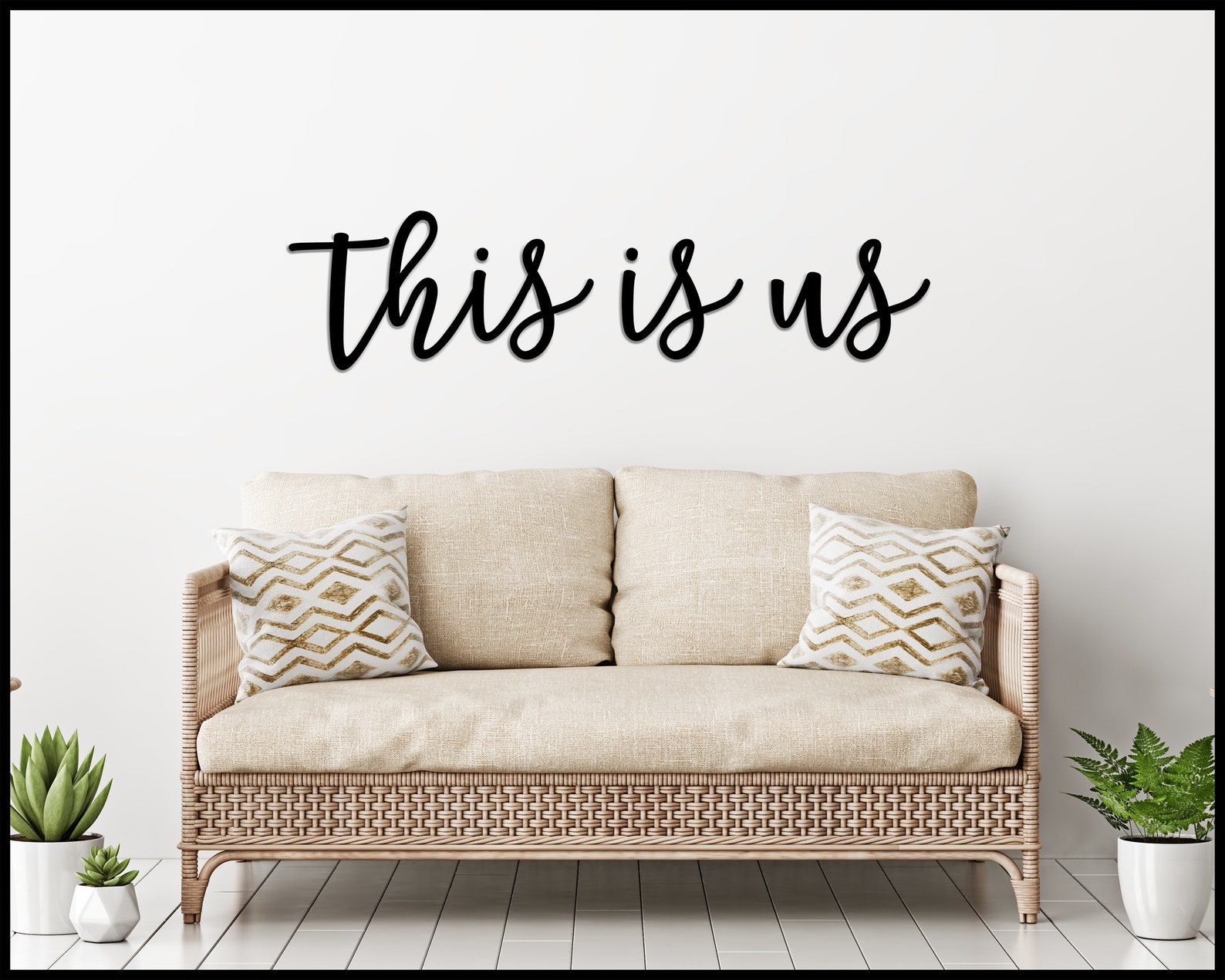 This is Us Wood Words, Word Cutouts, This is Us Sign - Etsy