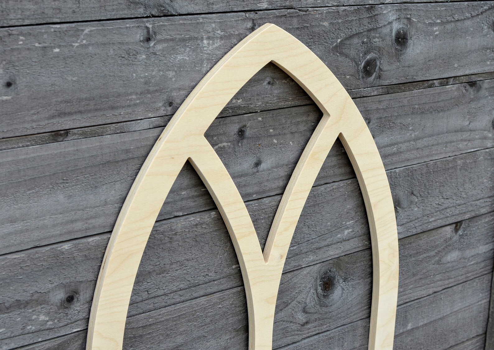 Arched Cathedral Window Frame, Farm Home Decor, Wood Arch Craft ...
