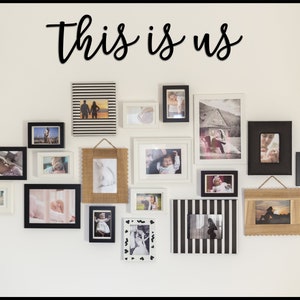 This is Us Wood Words, Word Cutouts, This is Us Sign - Etsy