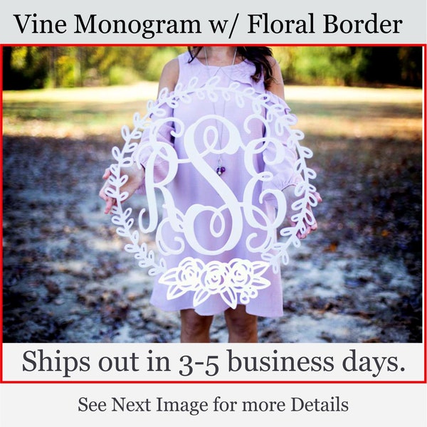 Monogram Wall Decor - Etsy