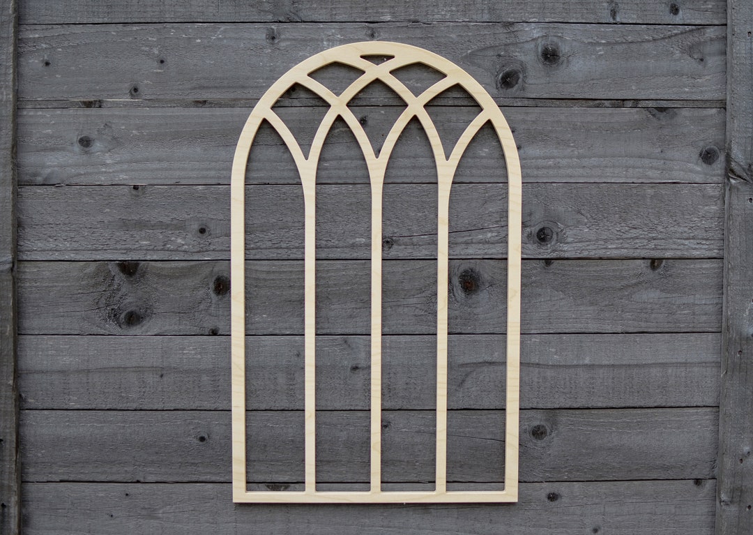 Cathedral Windows, Window Frames, Farm Home Decor, Wood Arch Craft ...