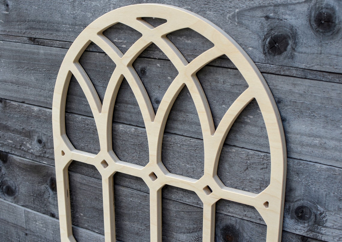 Window Frames, Cathedral Windows, Farm Home Decor, Wood Arch Craft ...