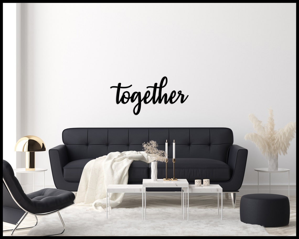 Together Wood Sign Together Sign Together Wall Decor | Etsy