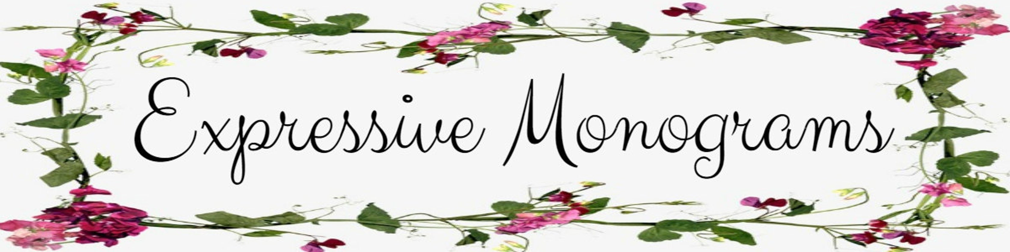 ExpressiveMonograms - Etsy