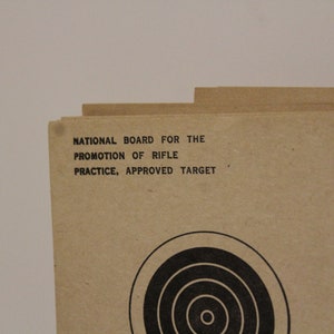 Vintage US ARMY Paper Target Hunting Target New Old Stock | Etsy