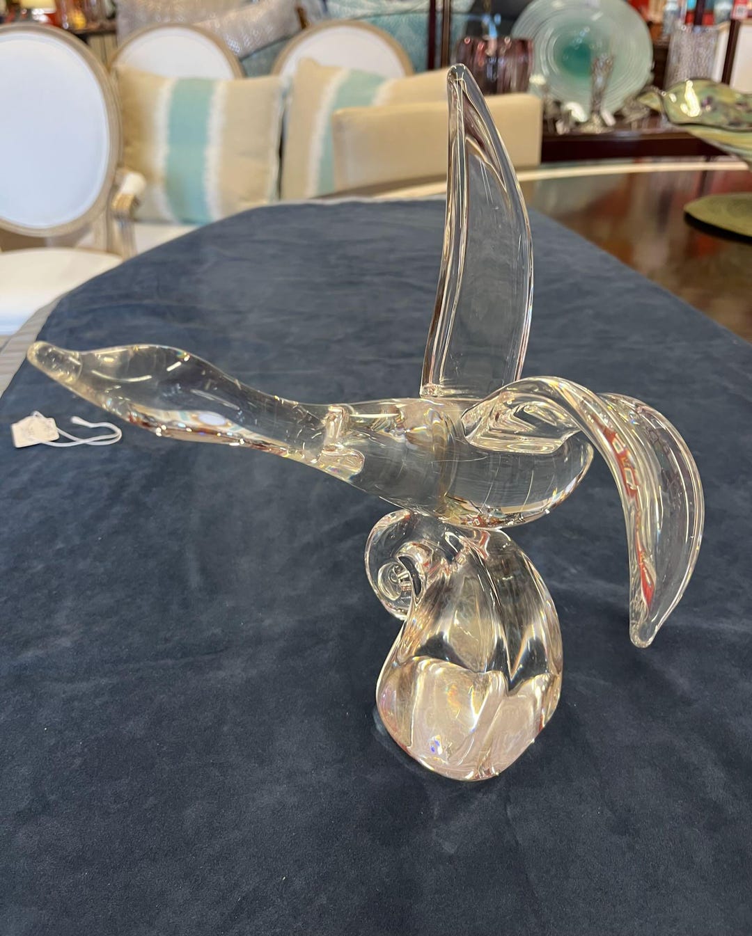 Steuben Glass Flying Duck - Etsy