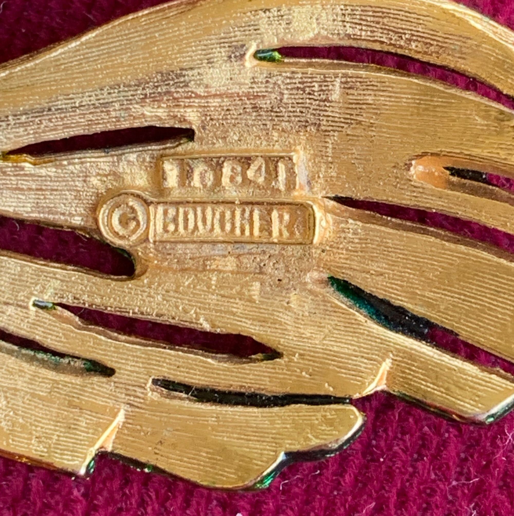 Boucher Enamel Angel Fish Pin - Etsy