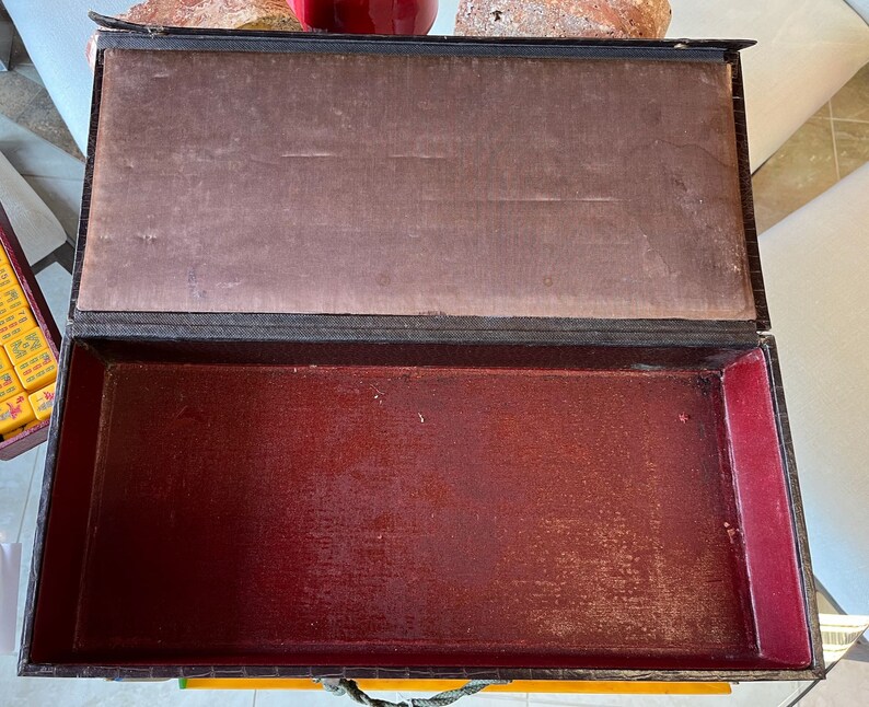 Vintage Mahjong Set 1950s Bakelite American Set - Etsy