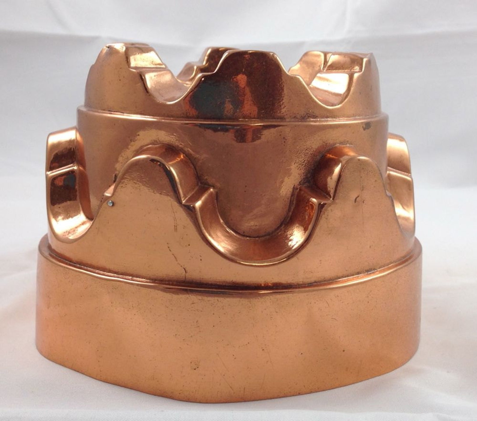 Antique Copper Mold Salvatore Firenze, Italy. Italian Copper Jelly Mold ...