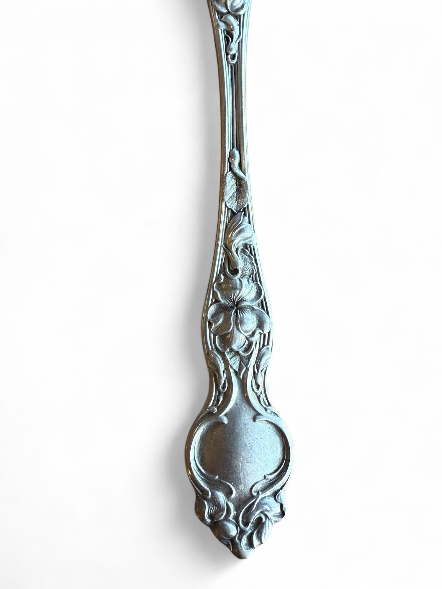 Wallace Violet Sterling Silver Meat Fork - Etsy