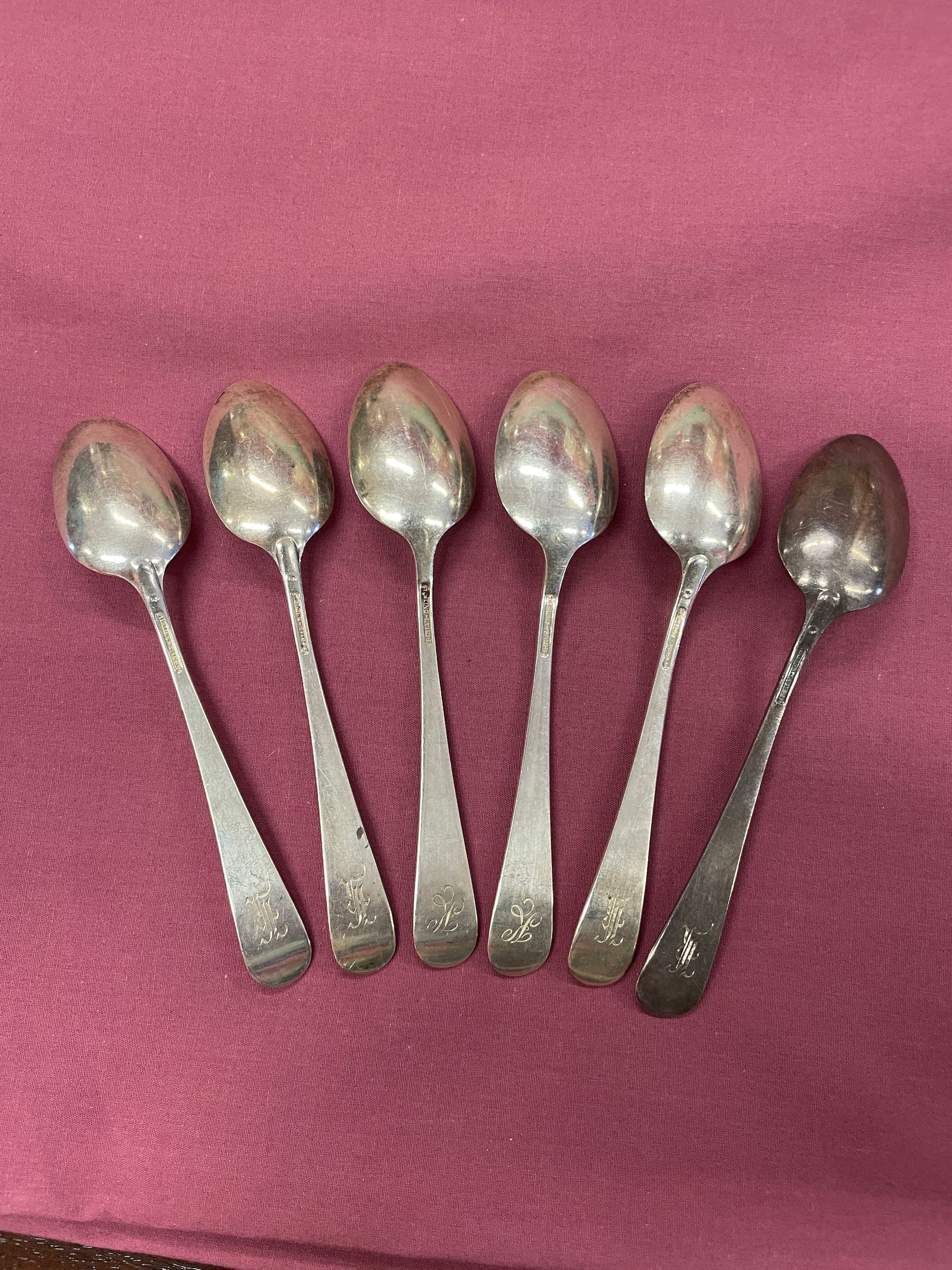 Stieff Rose 5 O'clock Spoons Repousse Sterling Silver - Etsy
