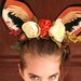 Fox Headband With Flowers and Felt Fox Ears for Halloween Costume or ...