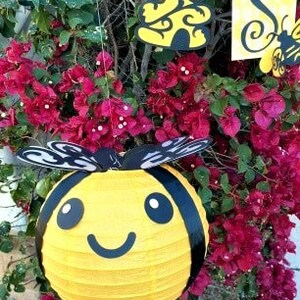 Bee Party Decor Hanging Lantern, Bee Centerpiece, Bee Decorations - Etsy