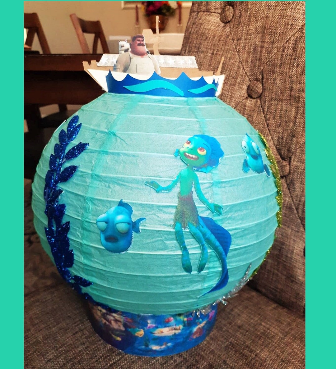 Luca Centerpiece for Luca Birthday Decorations, Luca Party Decor Table ...
