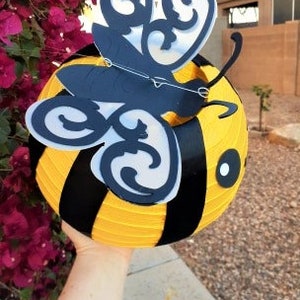 Bee Party Decor Hanging Lantern, Bee Centerpiece, Bee Decorations - Etsy