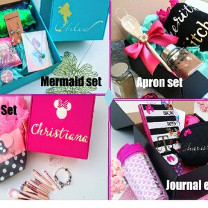 Personalized Apron Boxed Gift Set Apron With Custom Message Wooden ...