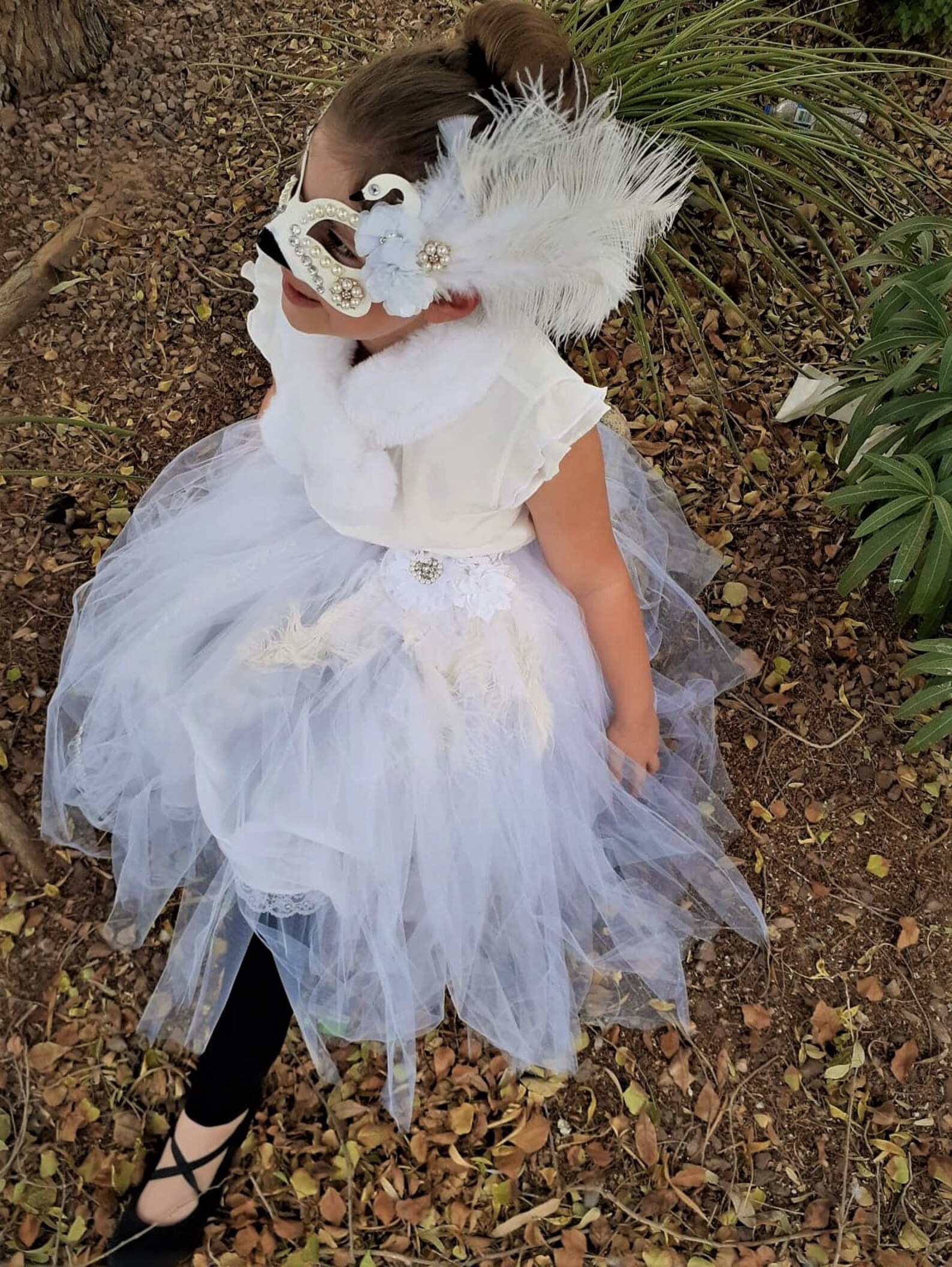 Swan Mask Masquerade GORGEOUS for ADULT or KID Costume - Etsy