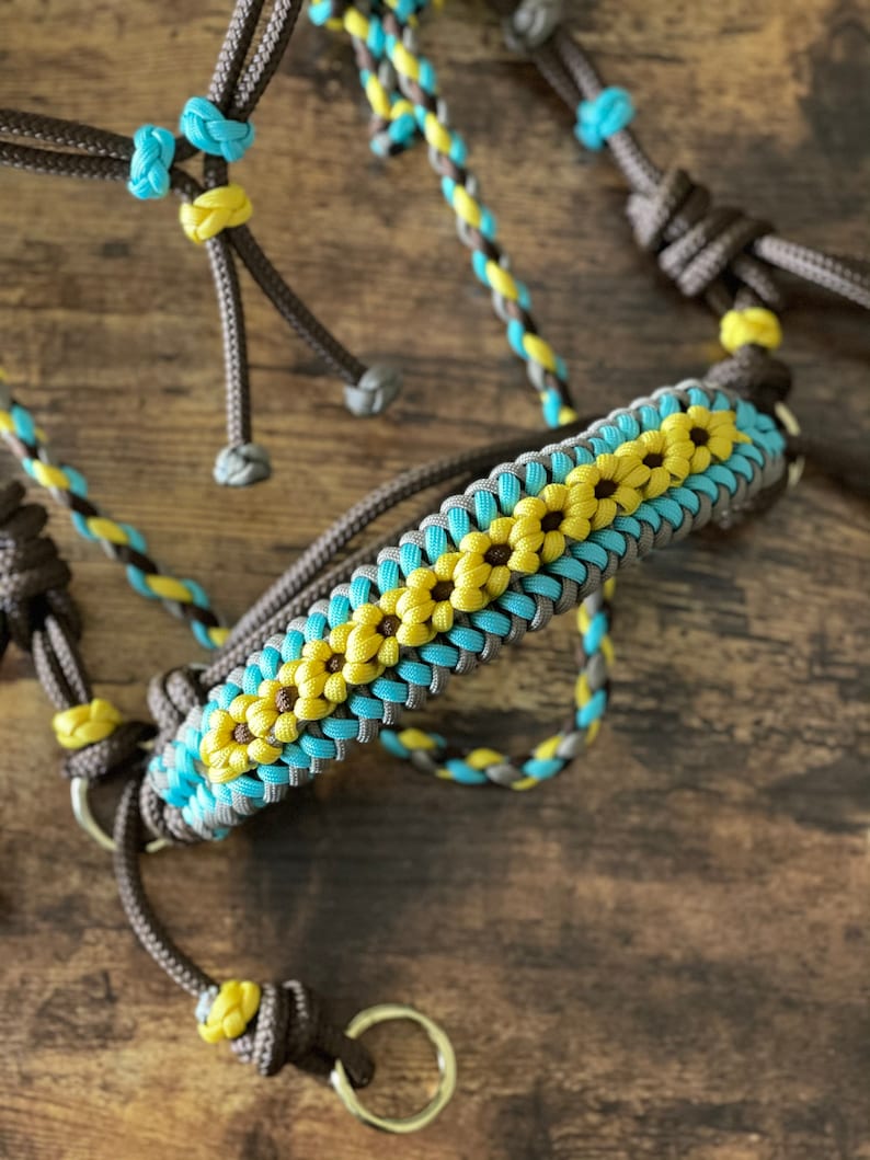 Knotted Soft Indian Hackamore Bitless Riding Attachment | Etsy