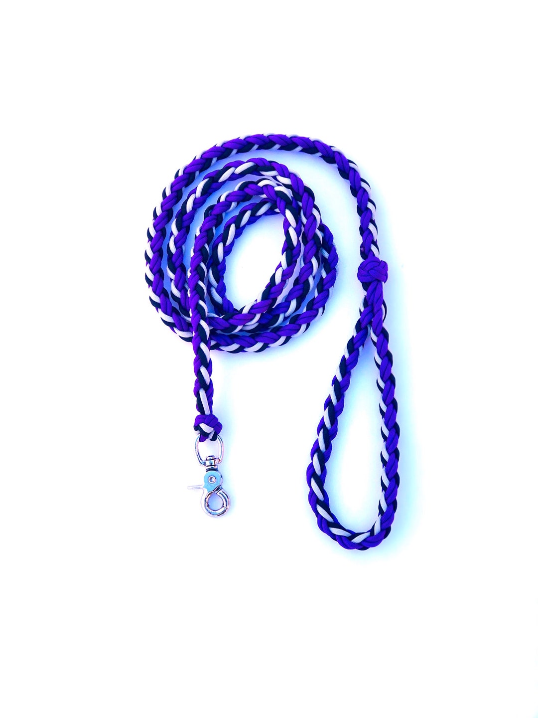 Round Braided Paracord Dog Leash - Etsy