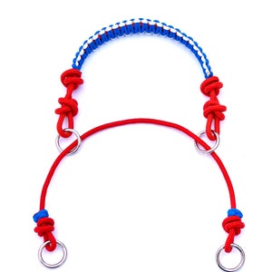 Knotted Stiff Rope Chin Slip Hackamore Bitless Horse Riding - Etsy