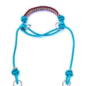 Knotted Stiff Rope Indian Hackamore Bitless Riding Attachment- Zigzag ...