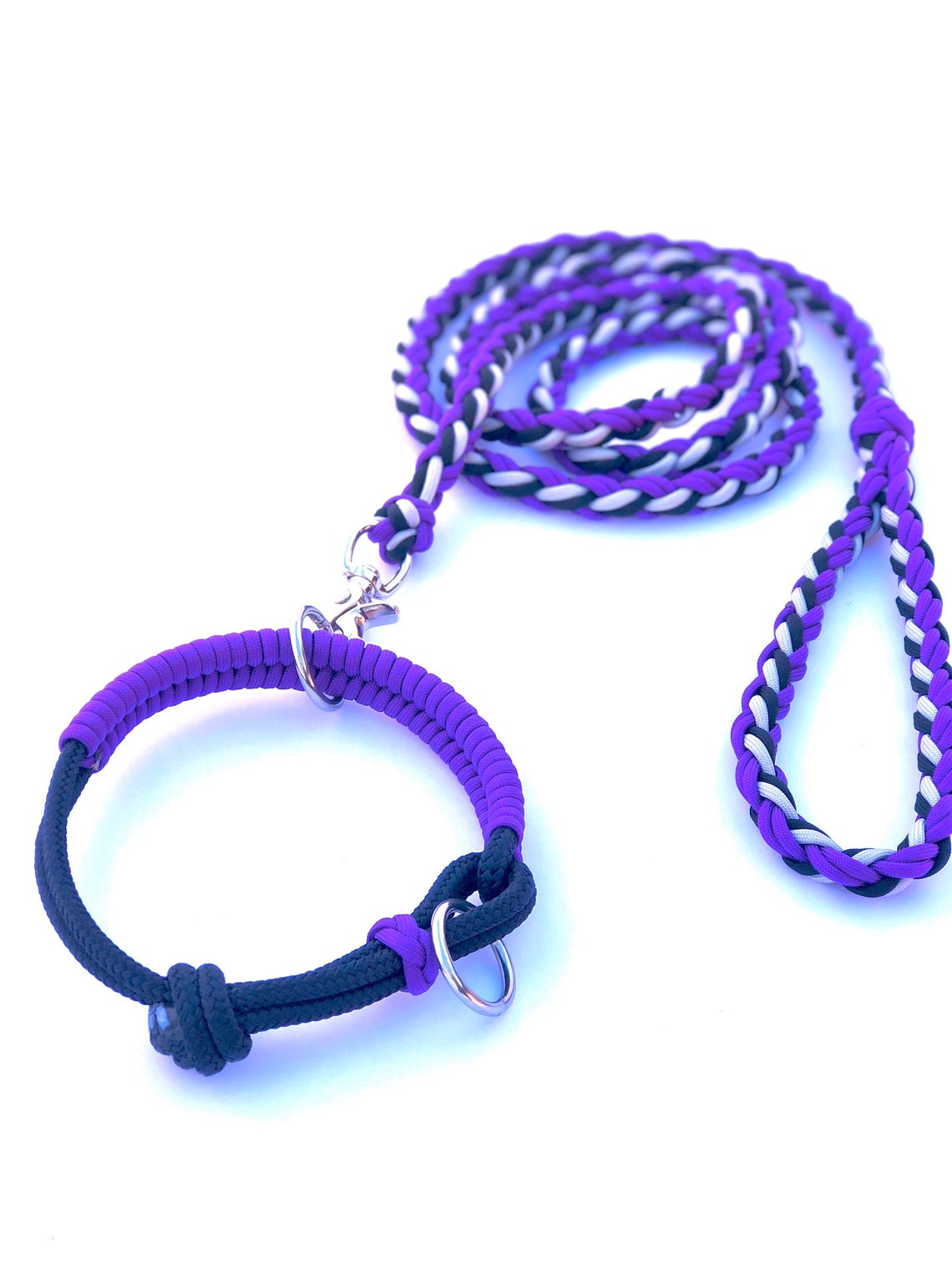 Round Braided Paracord Dog Leash | Etsy