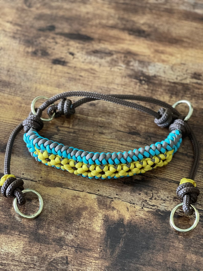 Knotted Soft Indian Hackamore Bitless Riding Attachment | Etsy