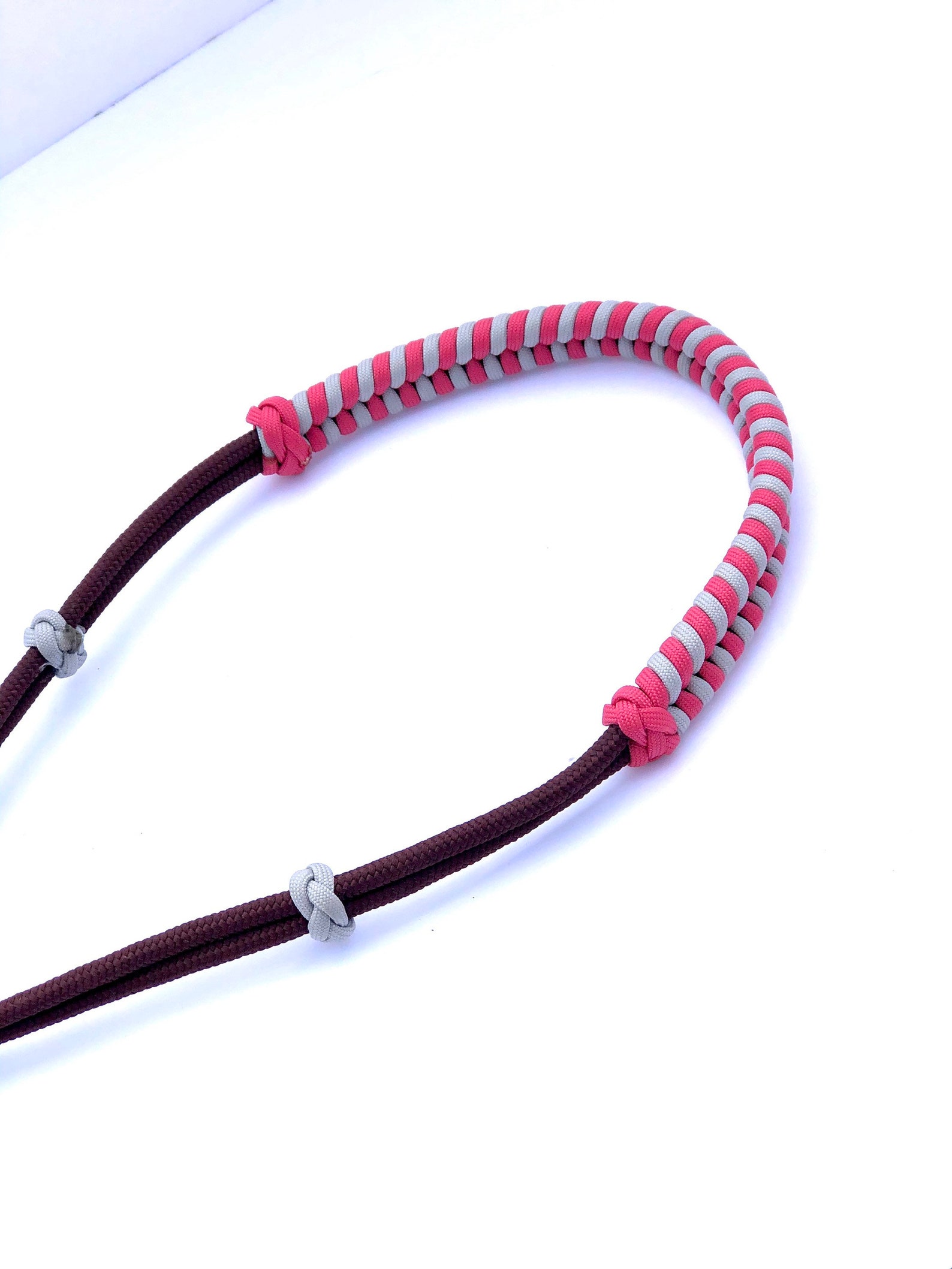 Knotted Rope Bosal Bitless Riding Attachment- Woven Overlay - Etsy