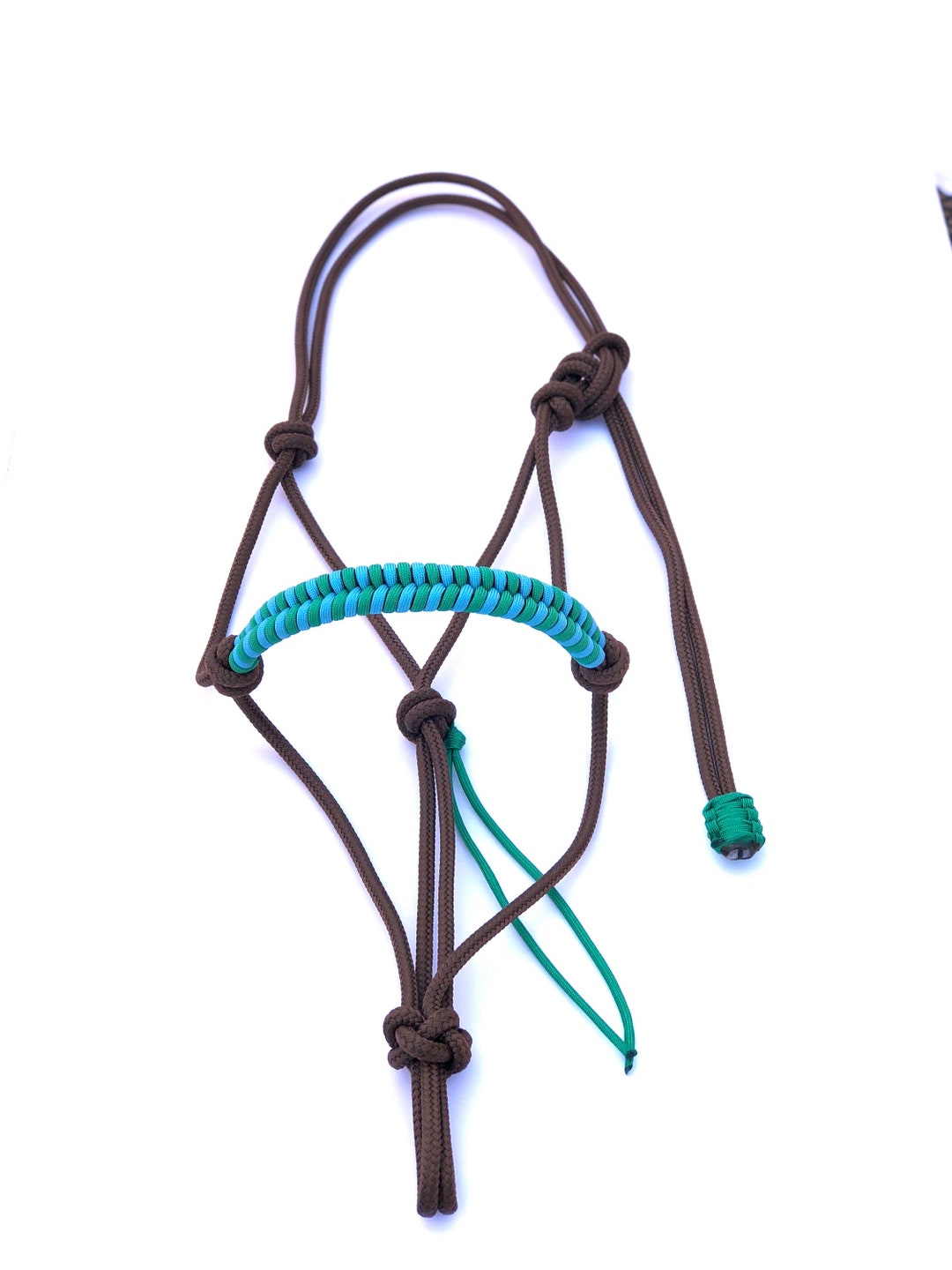 CUSTOM ROPE HALTER Soft Rope With Side Rings and Custom Colors - Etsy