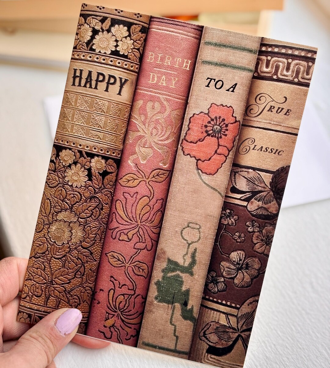 Happy Birthday to a True Classic Greeting Card. Literature Birthday ...