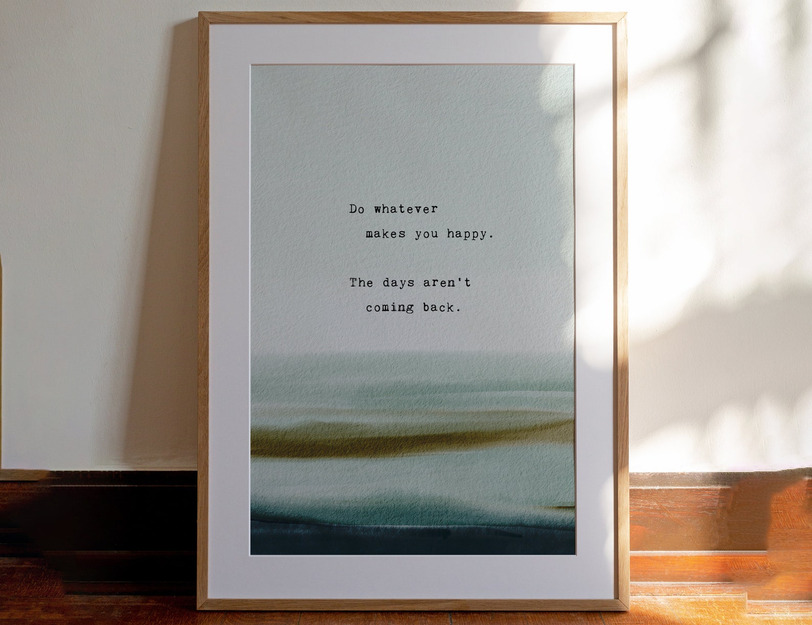Watercolor Art Print: Inspirational Quote, Home Decor - Etsy