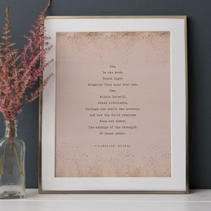 Langston Hughes Poem Print: Helen Keller Typewriter Art - Etsy