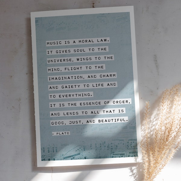 Music Quote - Etsy