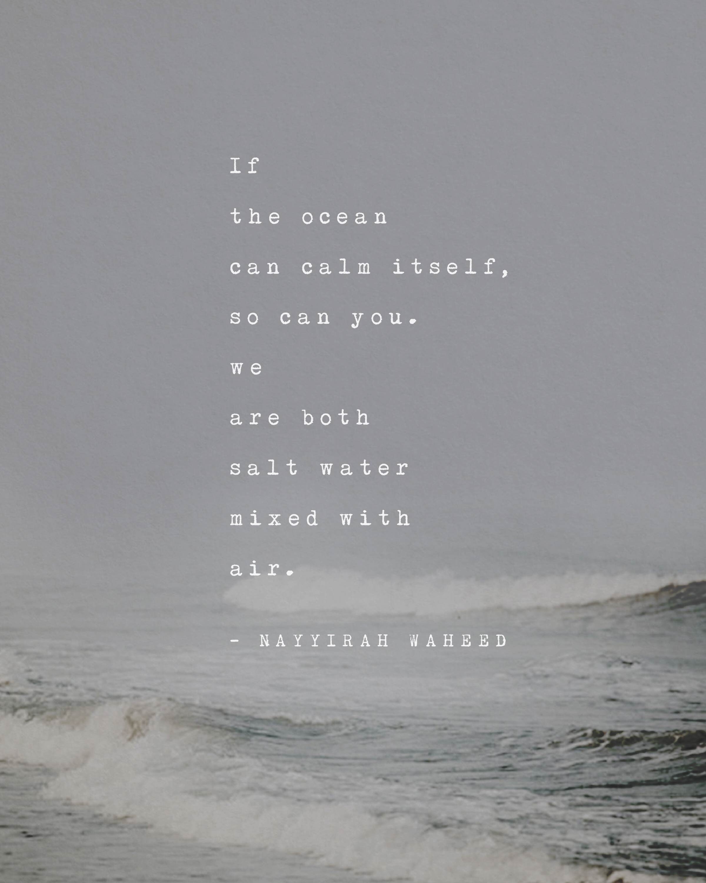 Peaceful Ocean Quotes