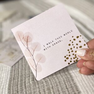 Positive Affirmation Cards Set of 20 Daily Affirmation Cards - Etsy