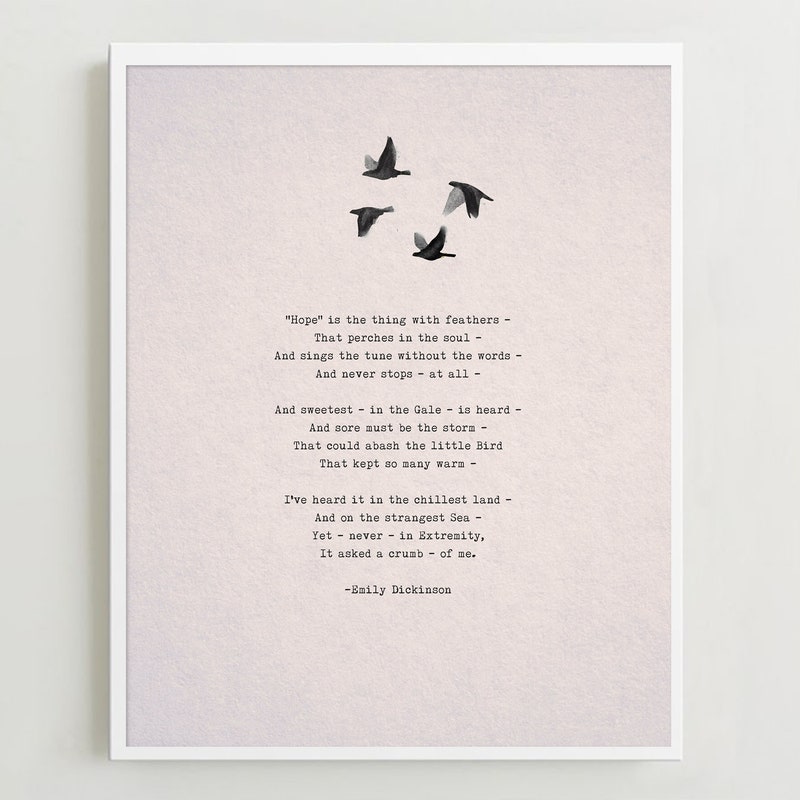 Poem Poster - Etsy