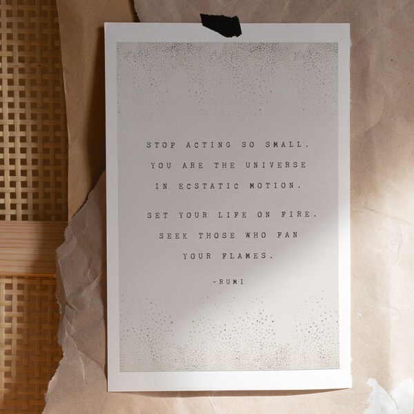 Typewriter Quote - Etsy