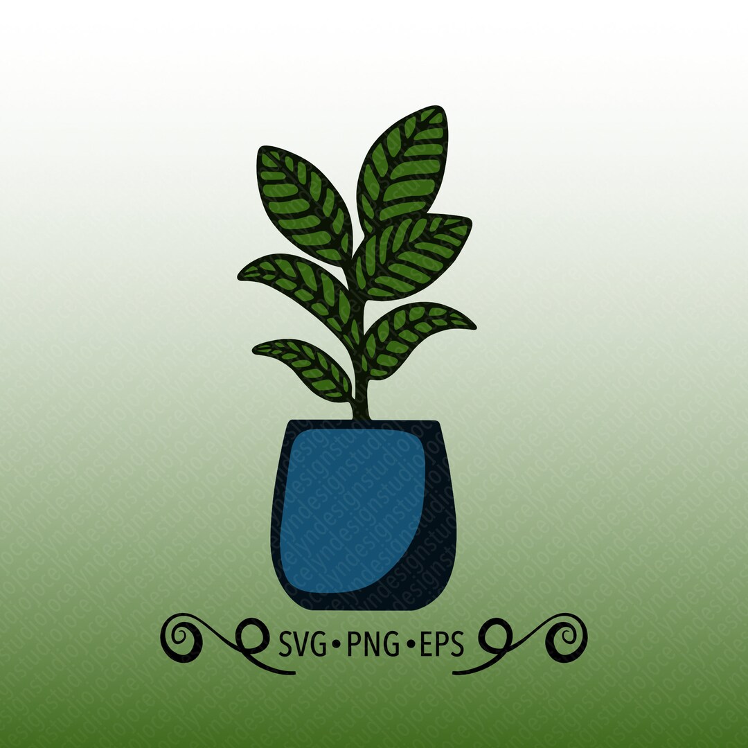 Plant Stem SVG Plant Clip Art Cutting Machine Crafts - Etsy