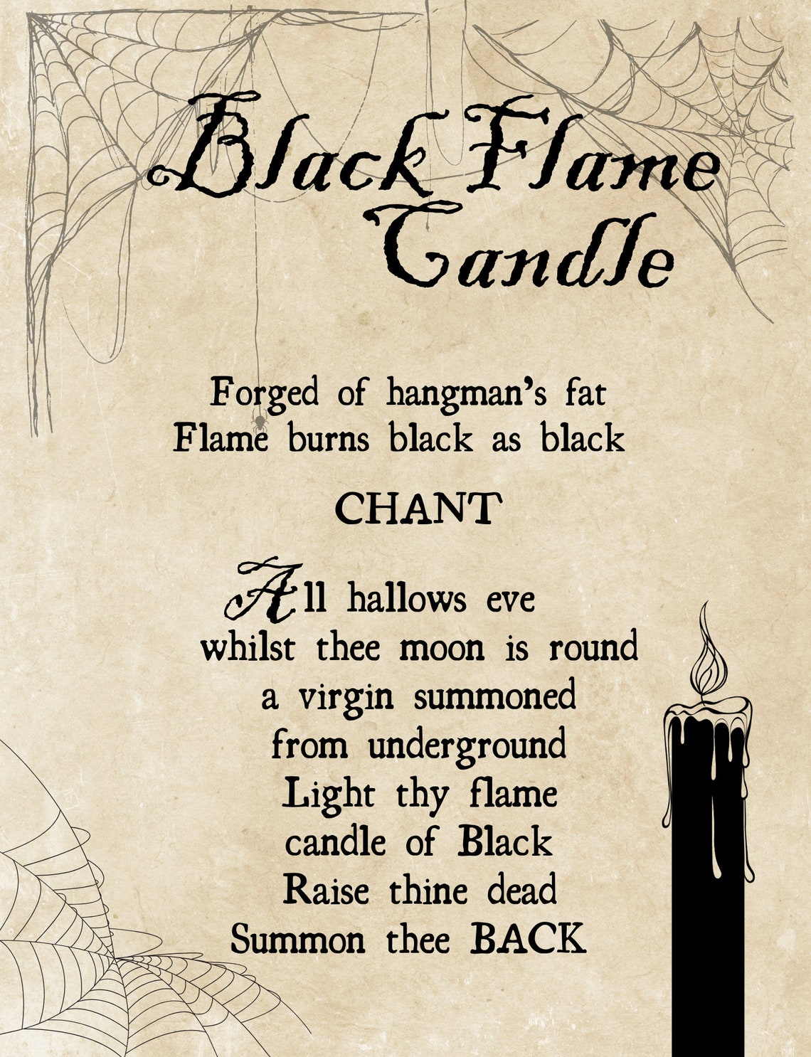 Potions & Spells Pages, Printable Book of Shadows, Witchcraft Magic - Etsy