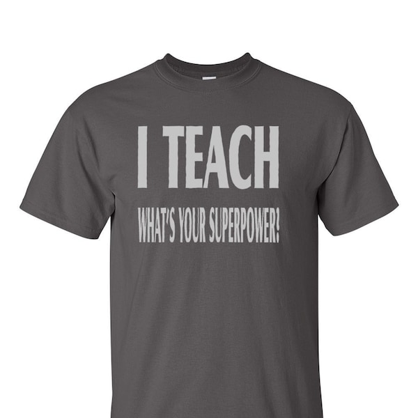 I Teach Superpower - Etsy
